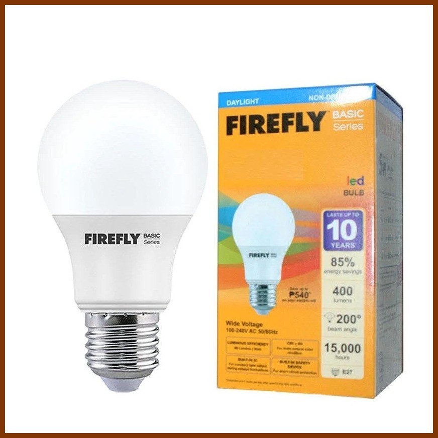 FIREFLY LED BULB DAY LIGHT 5W | 7W | 9W | 11W | 15W | WITH 60 WATTS NOT ...