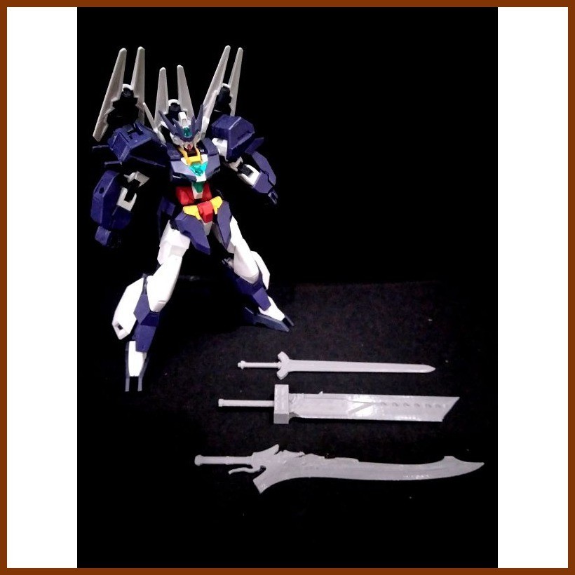 1/144 HG Gundam Scale | Final Fantasy & Devil May Cry Weapons, SHF ...