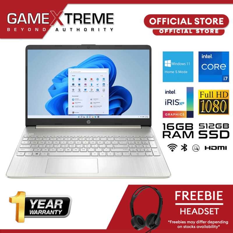 Laptop HP 15.6"Fhd Intel Core I7-1165G7 16Gb Ram/ 512Gb SSD [Natural Sier] [15-Dy2073dx ...