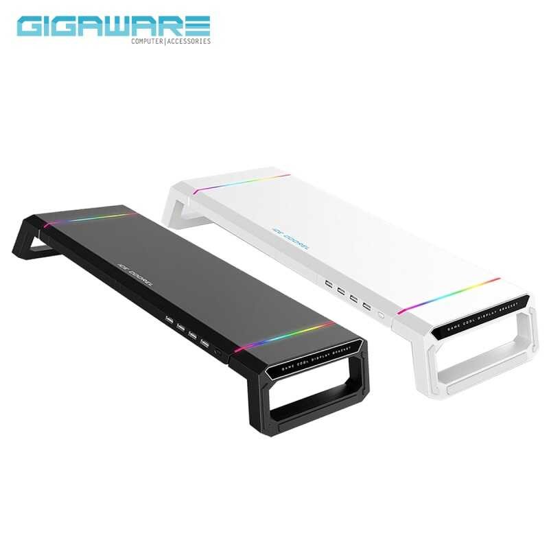 Gigaware Ice Coorel T1 RGB Desktop Monitor Multifunction Foldable USB 2 ...