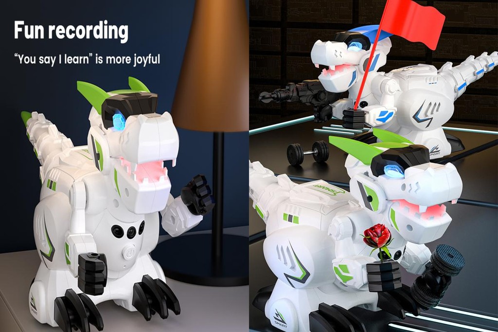 YX Educational Dinosaur Toy Robotic Dinosaur for Kids Remote Control ...