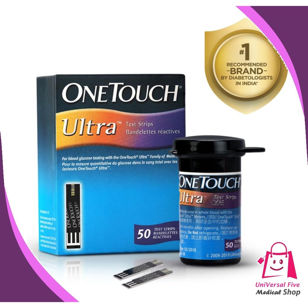 ONE TOUCH ULTRA STRIPS 50s or 25s or ONE TOUCH ULTRA EASY GLUCOMETER ...