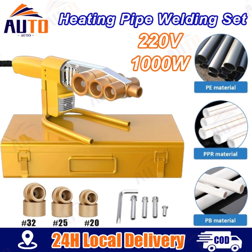 220V 1000W PPR Heater / Fusion Machine with Mould Size 20, 25, 32mm PVC ...
