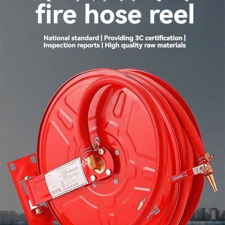 20/25/30 m hydrant box water hose fire fighting equipment Fire reel ...