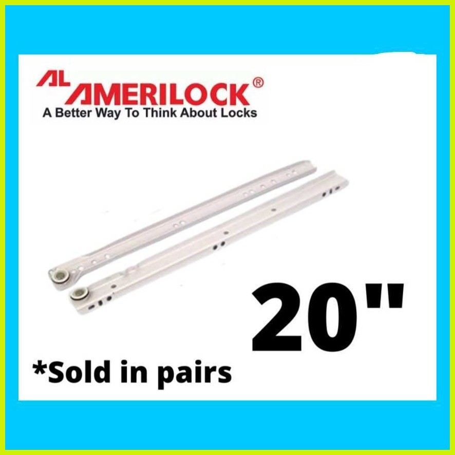 DRAWER SLIDES ROLLER TYPE / DRAWER GUID (WHITE) | Shopee Philippines