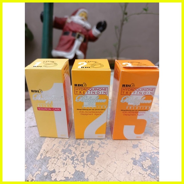 RDL Babyface Astringent Solution Care 1/2/3 30ML | Shopee Philippines