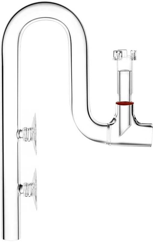 JARDLI Glass Lily Pipe Jet Outw with Surface Skimmer Aquarium Planted ...