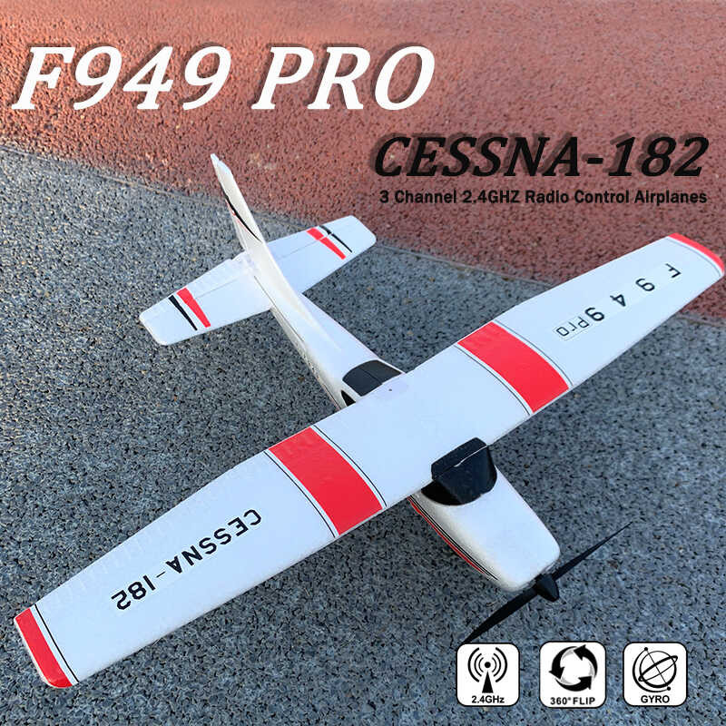 2022 ☆ Newest F949 Pro Version 2.4G 3Ch RC Airplane 3D/6G Fixed Wing ...