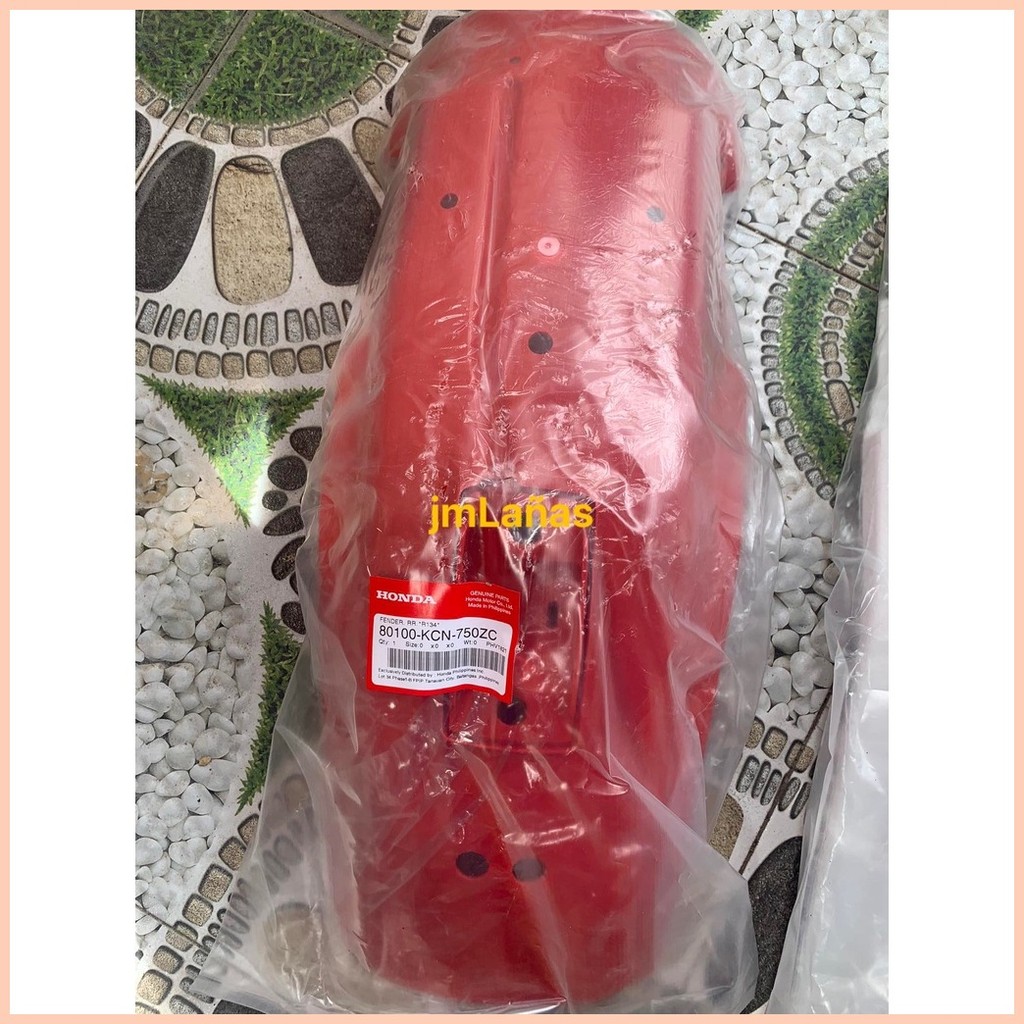HONDA GENUINE REAR FENDER / TAPALODO SA LIKOD FOR XR200 / XLR200 / XR ...