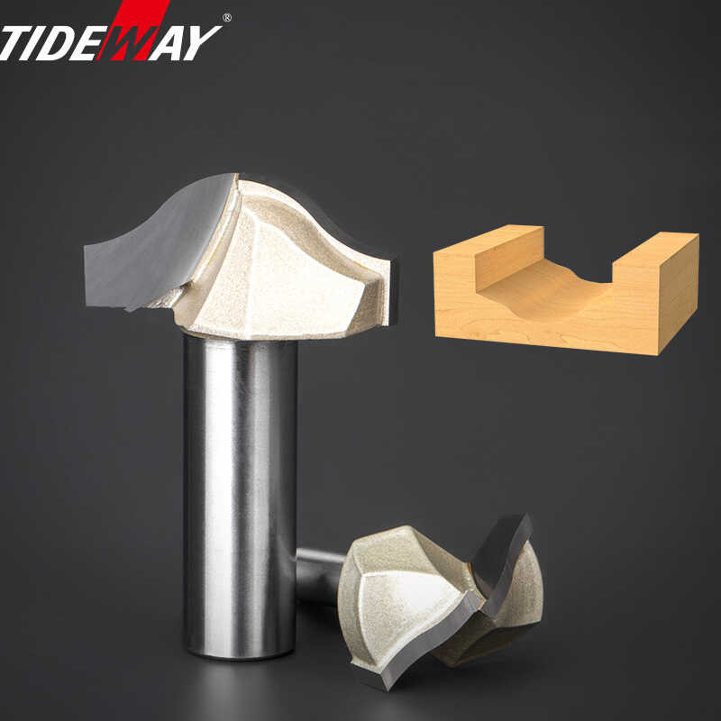 Tideway Professional Grade Woodworking Cutters CNC Tool Clearing Bit ...