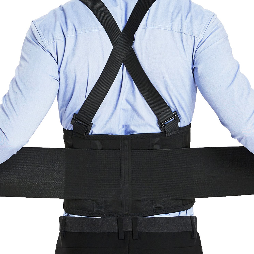 1Pcs Working Lumbar Lower Back Belt with Adjustable Straps, Back Brace ...