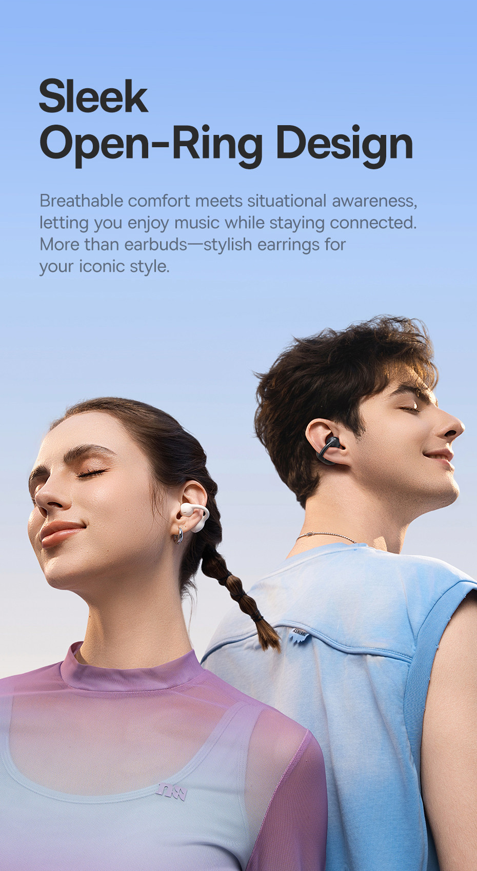 Baseus Bass BC1 Open-Ear True Wireless Earbuds (Clip-on Type) | Shopee ...