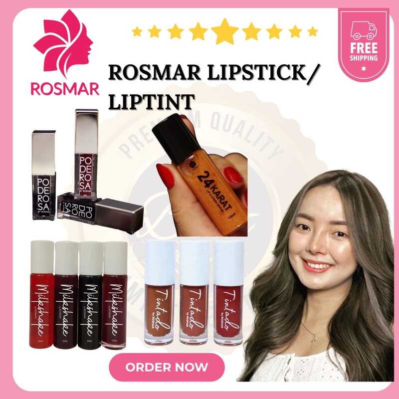 ROSMAR ARAT LIP AND CHEEK LIPTINT LONG LASTING TINTADO LIPSTICK ...