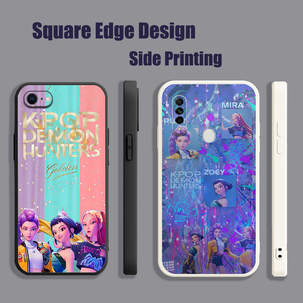 Casing For OPPO A12 A3S A5S A5 A7 A15 A15S A16 A16S A12E kpop demon ...