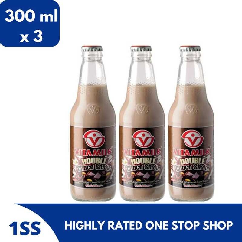 Vitamilk Double Choco Shake, 300Ml Set Of 3 Lyt 37B 602 | Shopee ...