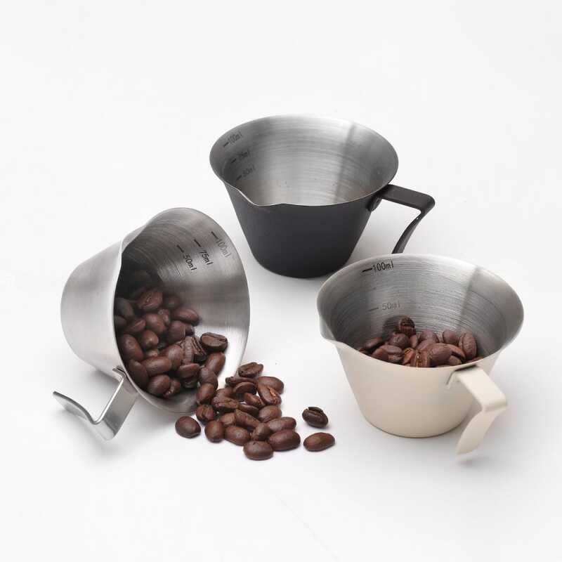 Food Grade 304 Stainless Steel Coffee Extract Measurement Cup With ...