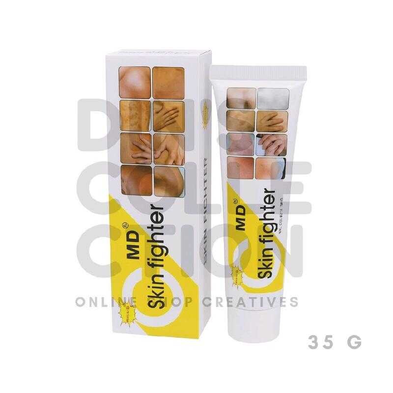 MD Skin Fighter Cream – Advanced Herbal Skin Treatment 35G | Shopee ...