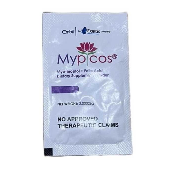 Mypicos Myo-Inositol With Folic Acid Dietary Supplement Powder Per ...