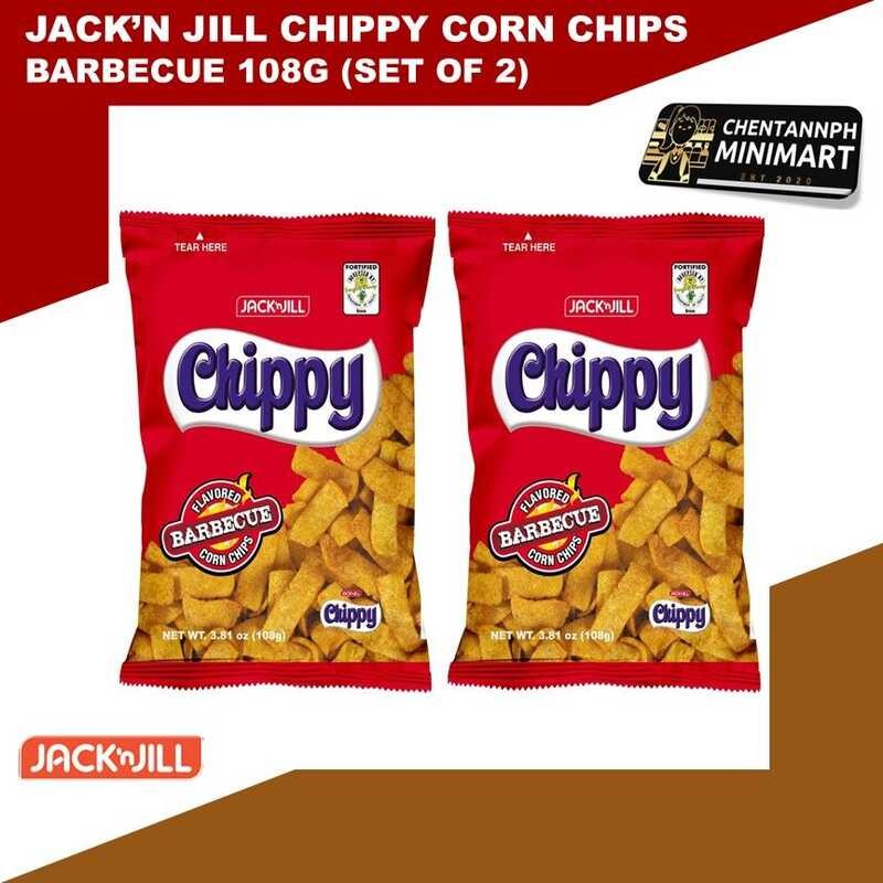 Jack'n Jill Chippy Barbecue Corn Chips 108G X 2 Pieces | Shopee Philippines
