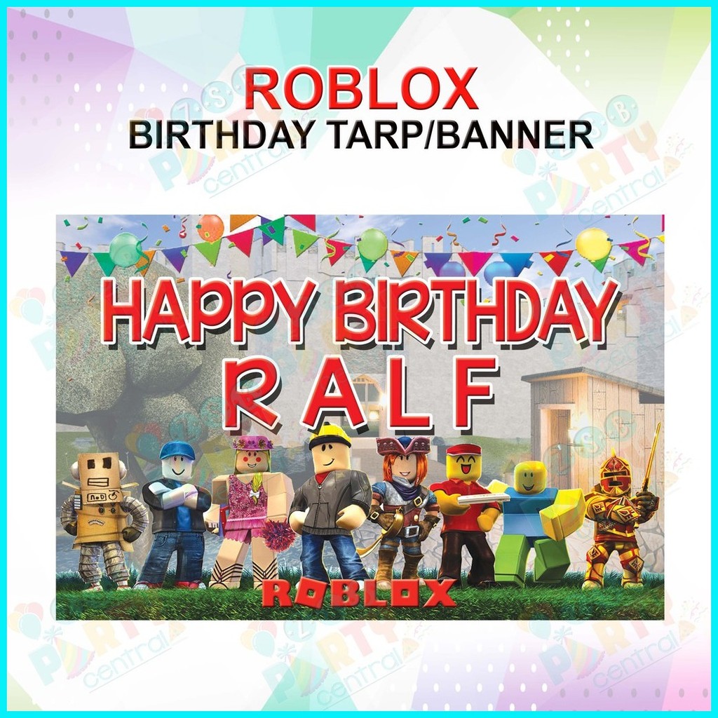 ROBLOX BANNER / TARPAULIN / BACKDROP | Shopee Philippines