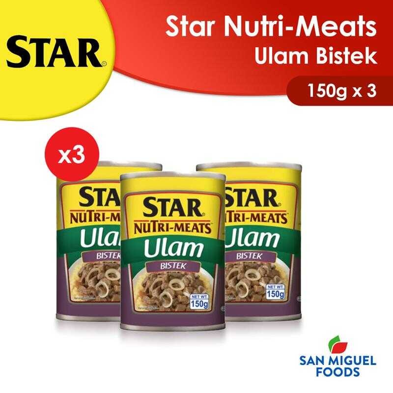 Star Nutri-Meats Ulam Bistek (150G) Set Of 3 643 4D5 | Shopee Philippines
