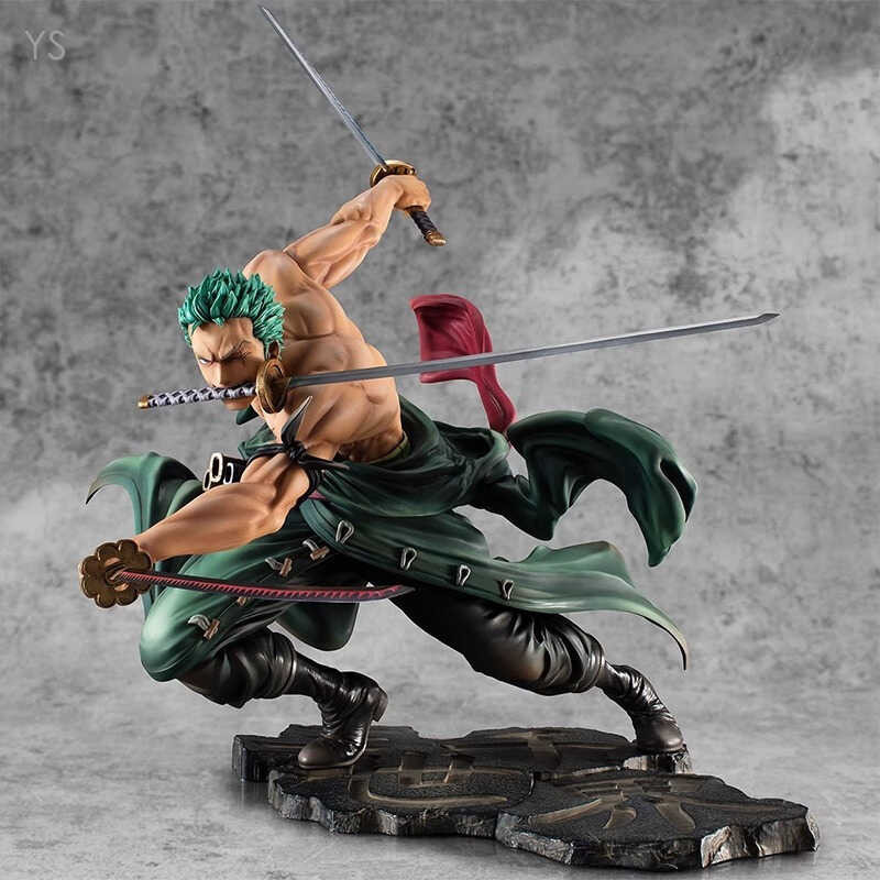 Zoro One Piece Santoryu Sanzen Sekai Anime Figure Birthday Gift ...