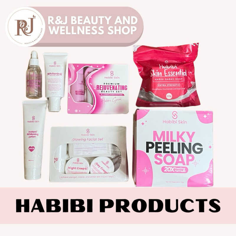 HABIBI SKIN ESSENTIALS Rejuvenating And Glowing Facial Set Lotion Babad ...