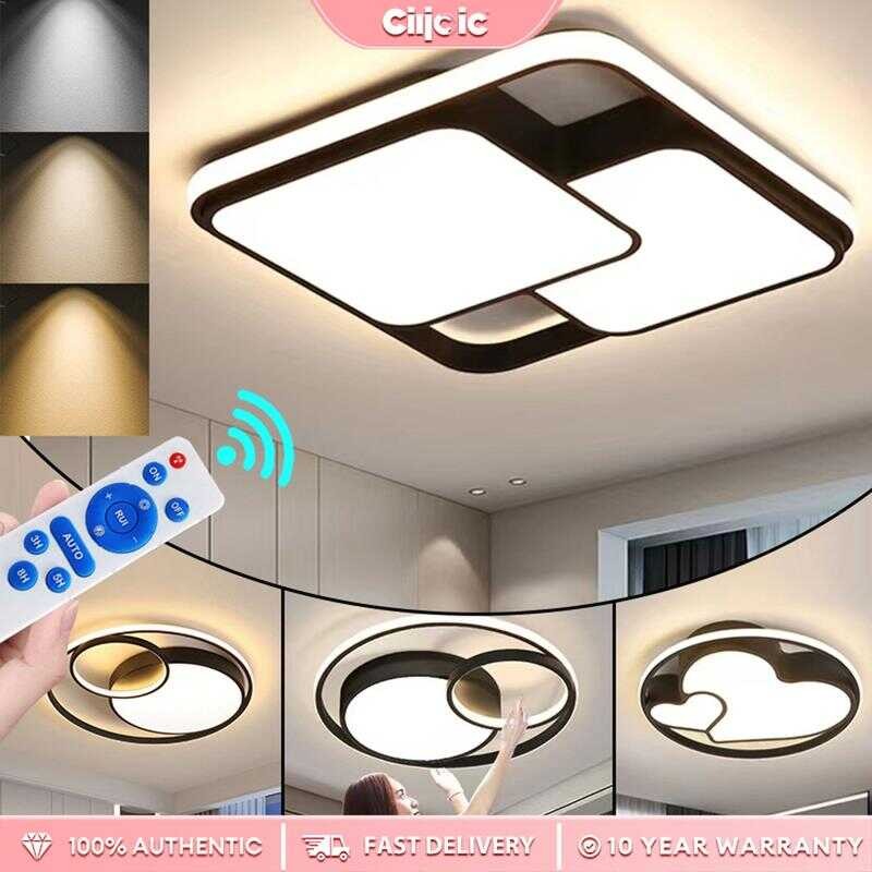 B56 CILICIC 3 Color Ceiling Light Lamp Nordic Corridor Led Living Room ...