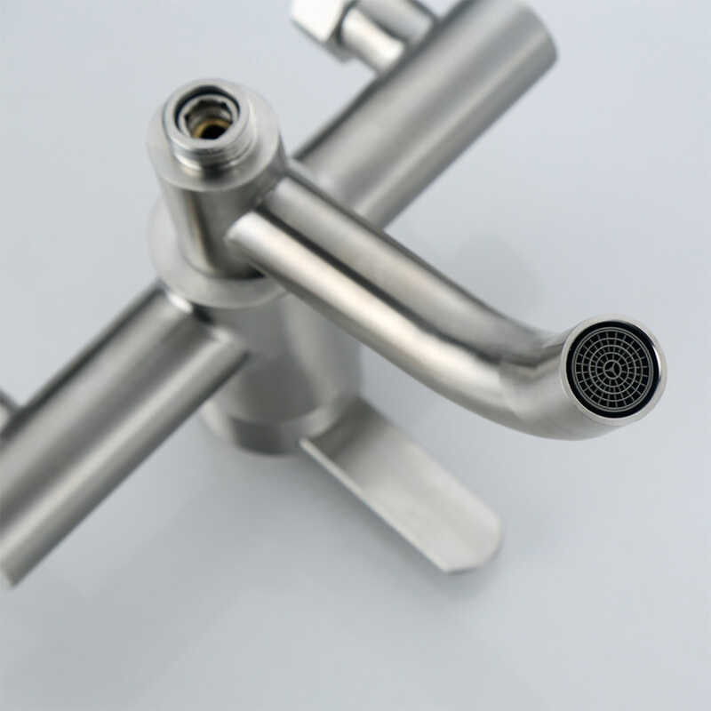 LY SHower FAucet Hot And Cold WAter StAinleSS Steel TAp Mixer ...