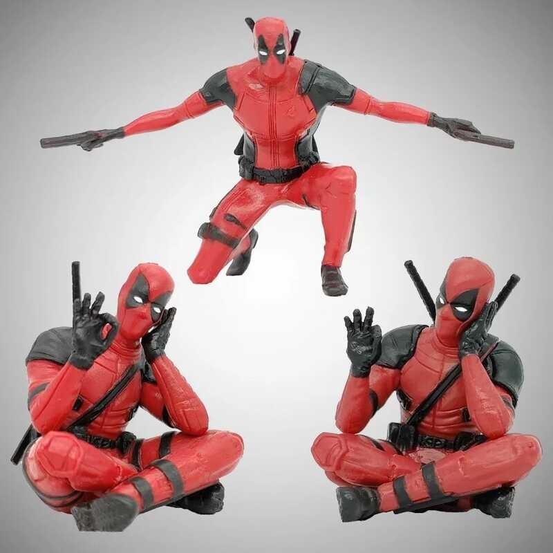 Mga Avengers Battlegrounds Deadpool Little Bitty Sitting Kneeling ...