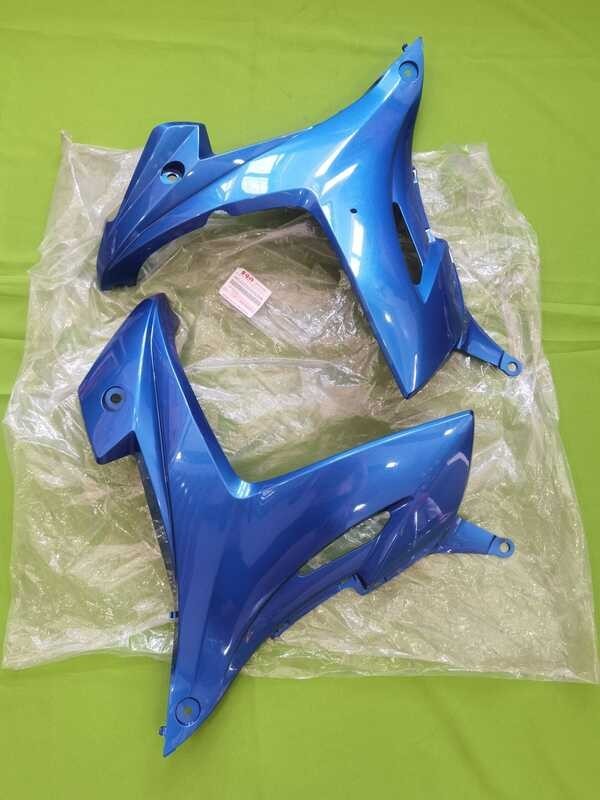Sa Leg Shield / Wings Cover Raider J115 Fi Dark Blue, Suzuki Genuine ...