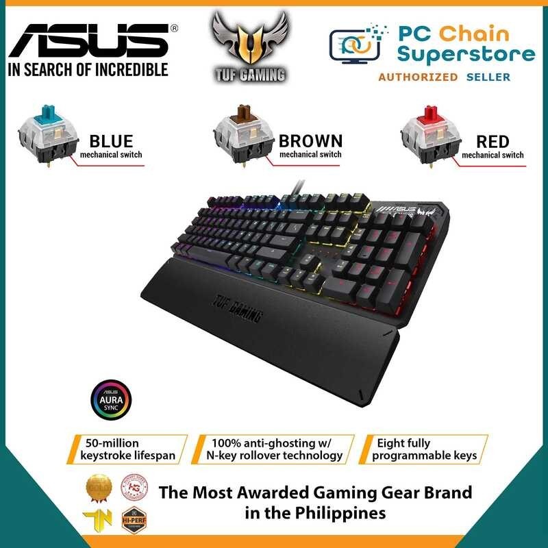 TUF ASUS Gaming K3 RGB Mechanical Keyboard With N-Key Rollover ...