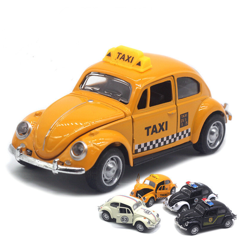 1: 36 Alloy Retro Model Simulation Racing Rescue Car Toy Collection ...