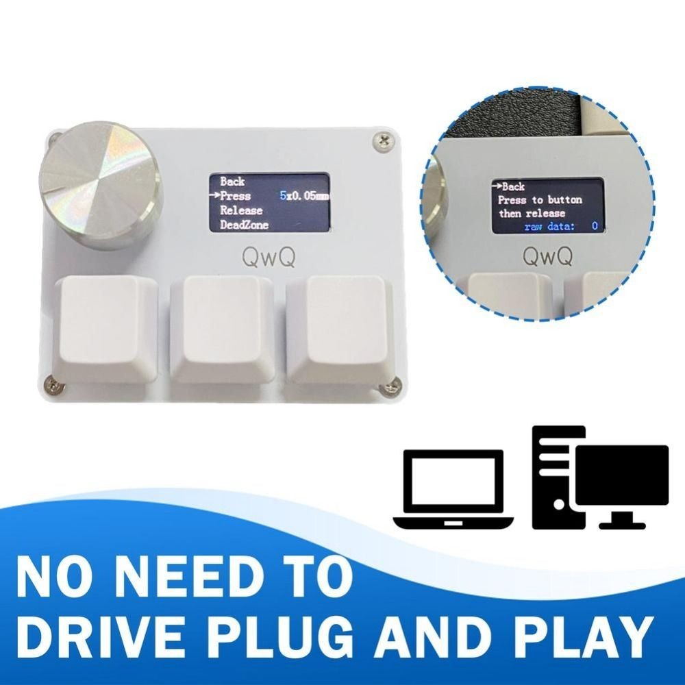 SayoDevice O3C OSU Rapid Trigger Keypad Macro Mechanical Keyboard IPS ...