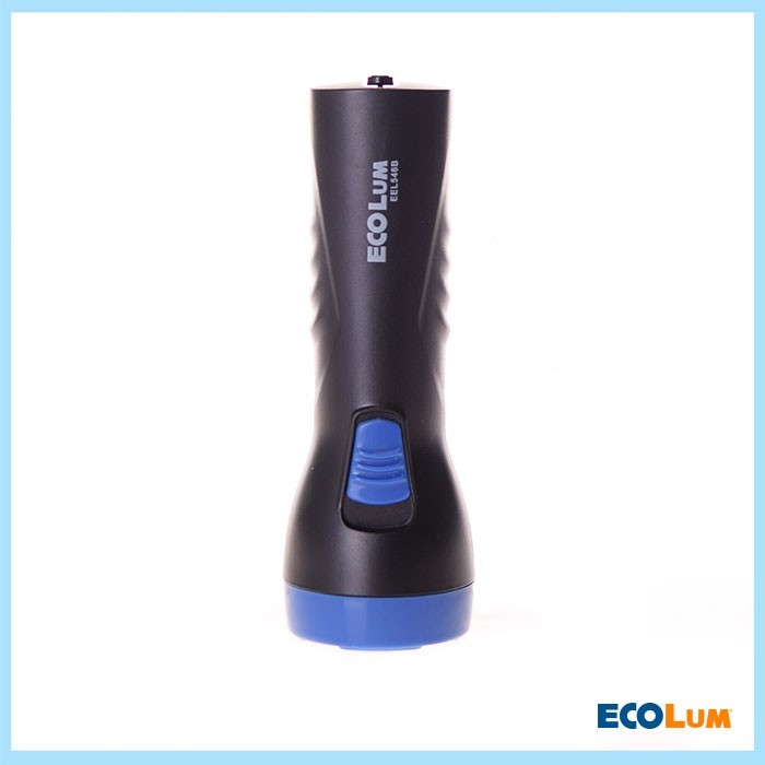Ecolum Hand-Held Rechargeable Flashlight - Blue | Shopee Philippines
