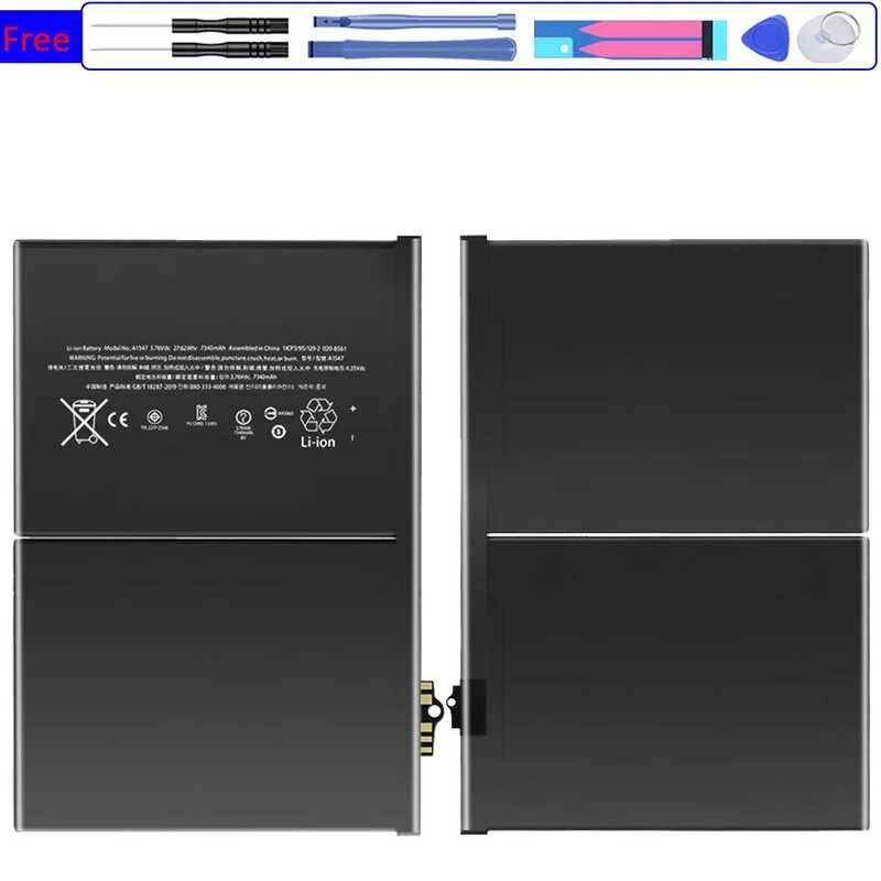 pad6 7340mAh Battery For iPad 6 Air 2 iPad6 Air2 A1547 A1566 A1567 ...
