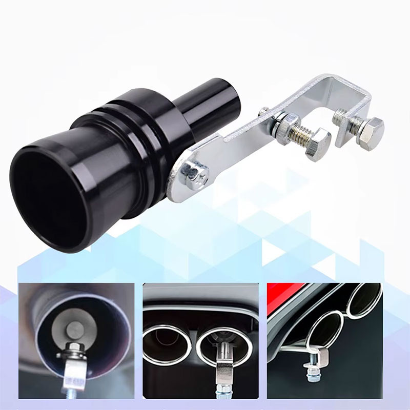 High Quality Universal Turbo Whistle Exhaust Fake Muffler for Motorbike ...