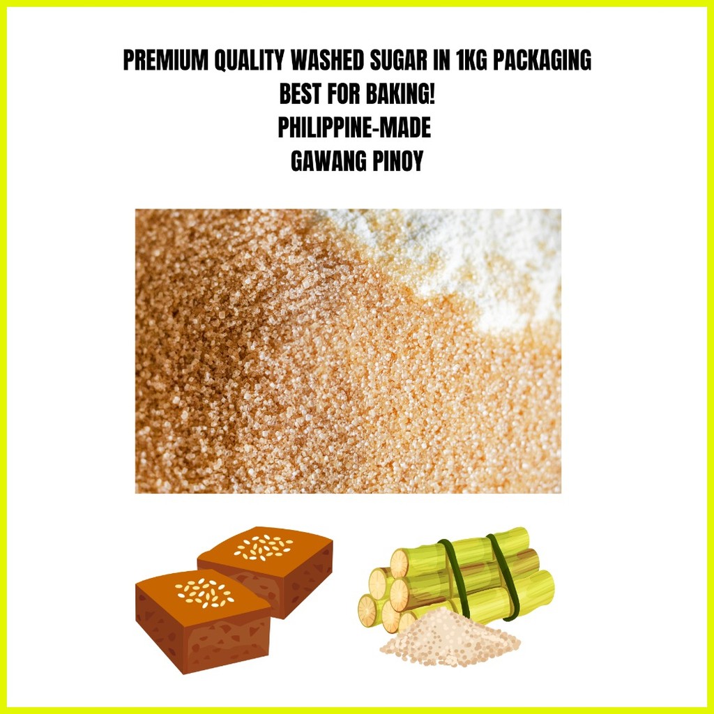 Victoria's Washed Sugar 1kg Exp:2025 Ideal for Baking Halal Certified ...