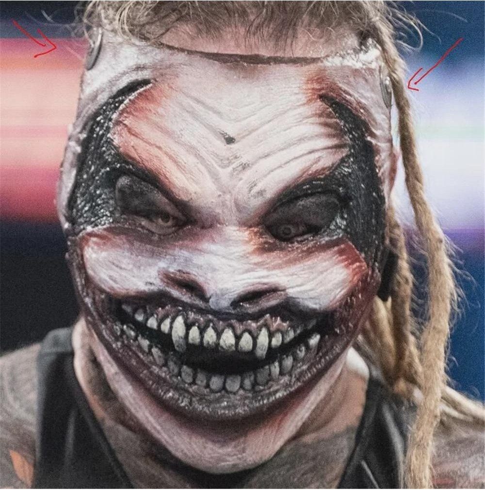 §≈ WWE Fiend Mask Halloween Carnival Party Cosplay Scary Demon Costume ...