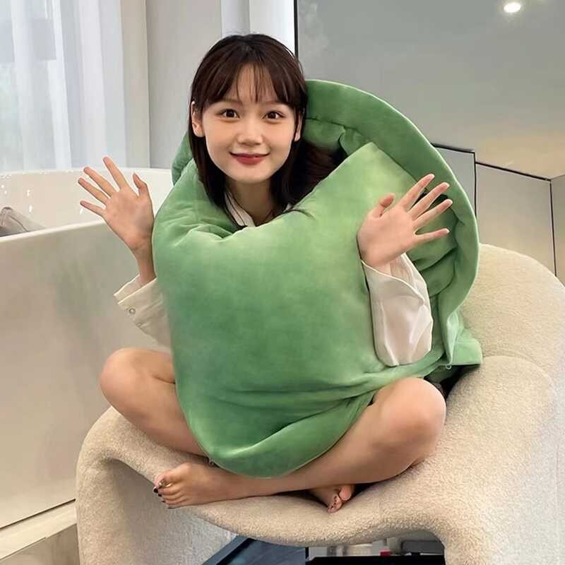Turtle Wearable Shell Pillow PP Cotton Full Filg No Pilg Soft Removable ...