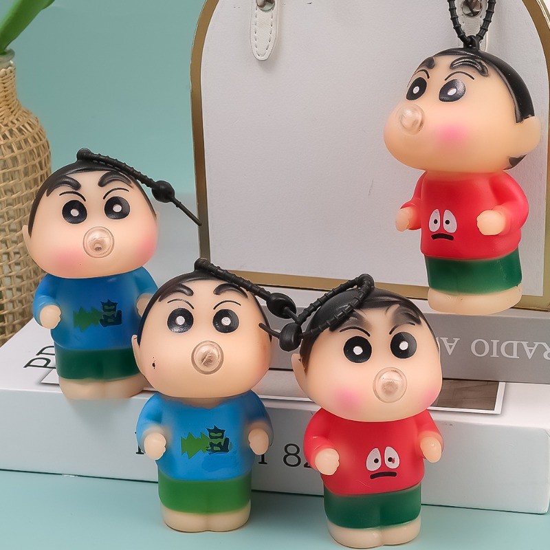 Crayon Shin Chan Bubble Relief Toy - Cute Decompression Toys - Plastic ...
