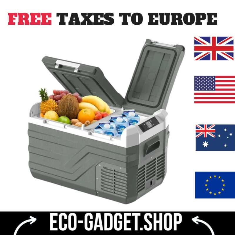 Alpicool 25L 40L Portable Car Refrigerator 12 Volt Compressor Fridge ...