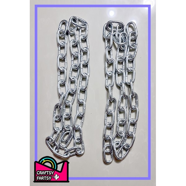 PER METER) Galvanized Ship Chain / Kadena / Iron Chain -3mm 5mm 6mm 8mm ...