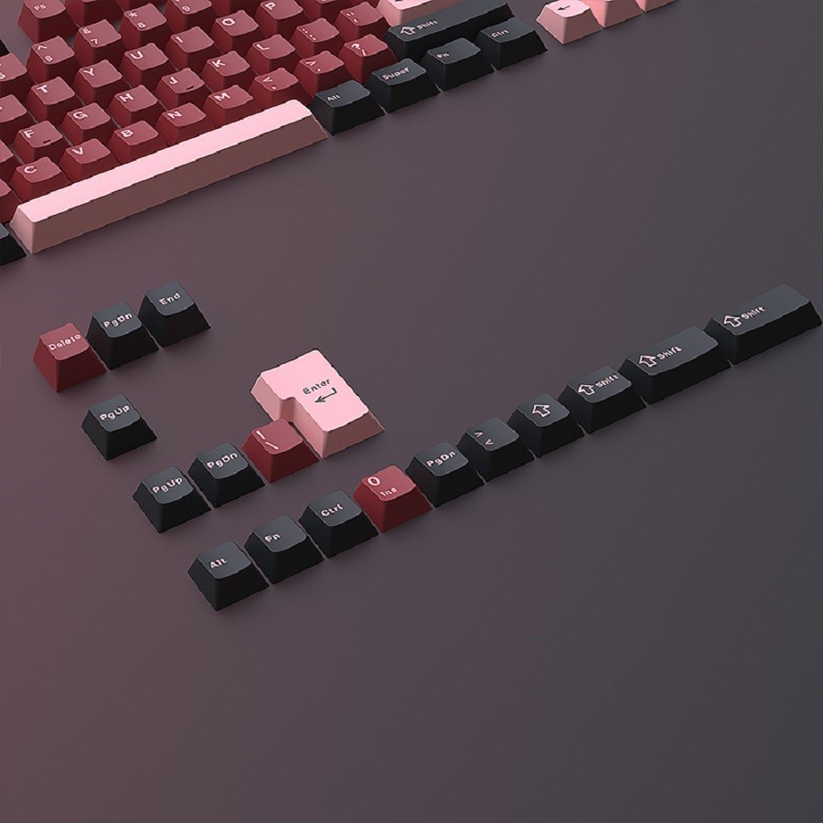 Dark Style Keycaps Doubleshot PBT Cherry Profile for All MX Type ...