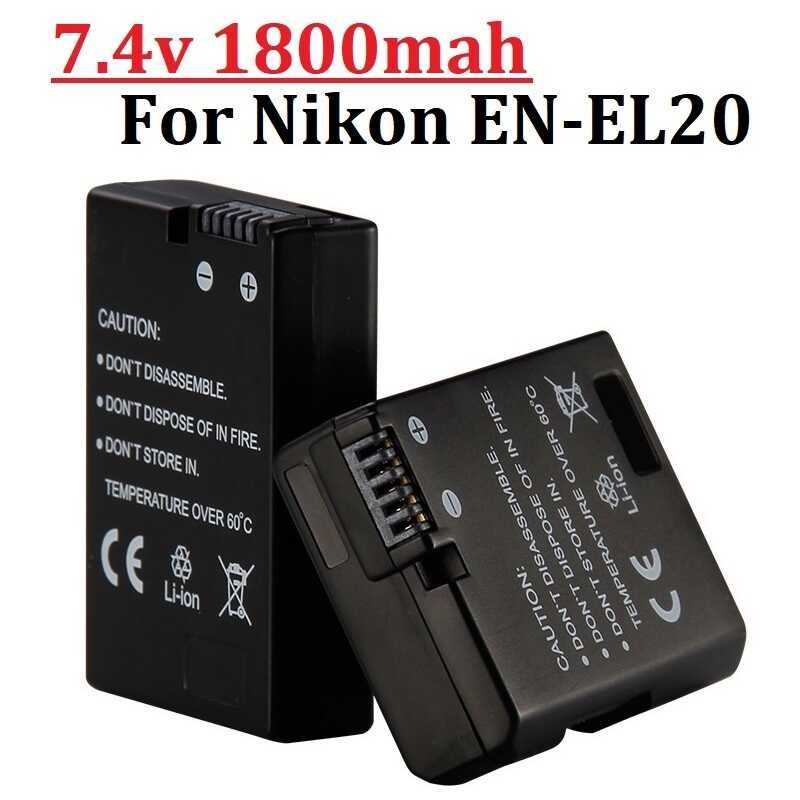 En-El20a En-El20 Battery 1800Mah COOLPIX A Aw1 P950 P1000 FOR NIKON 1 J1 J2 J3 S1 V3 El20 El ...