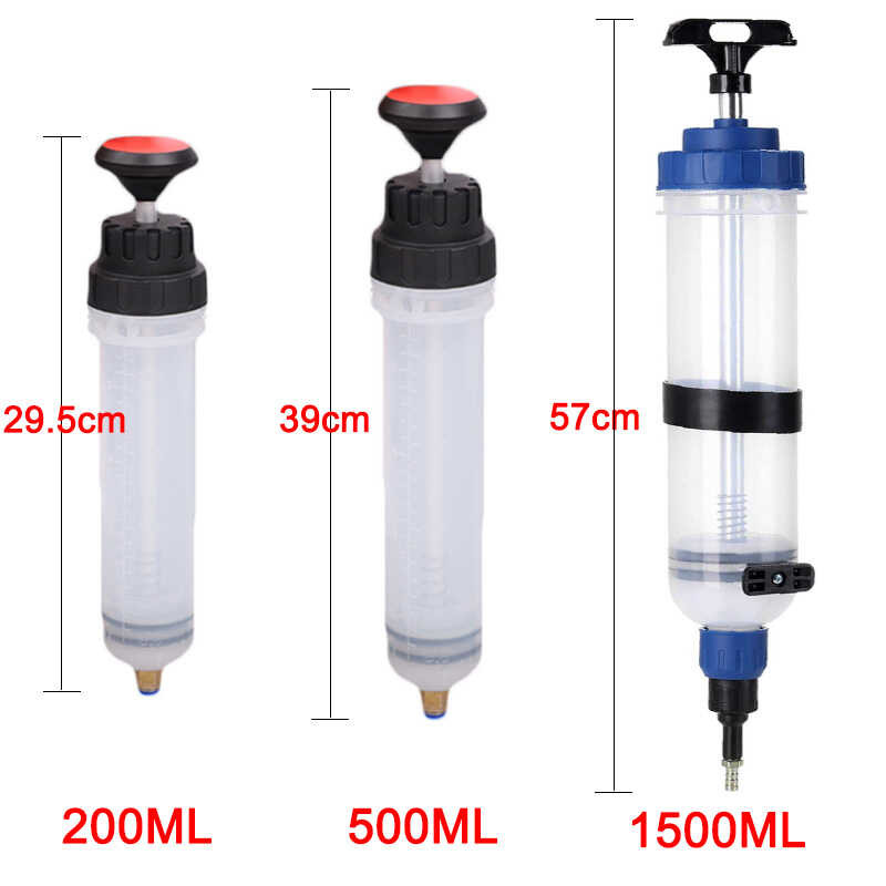 Oil Car Extractor Siphon Brake Fluid Syringe Auto Manual Suction Vacuum ...