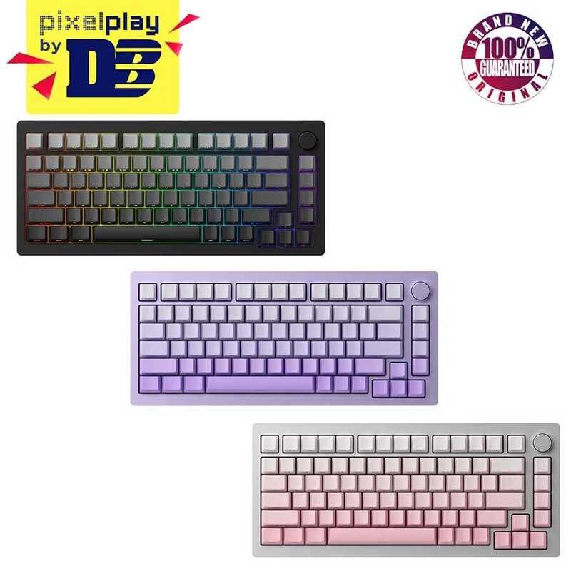 JP\ Monsgeek M1 HE-SP RGB Hot-Swappable nical Keyboard (Akko Cream Ye ...