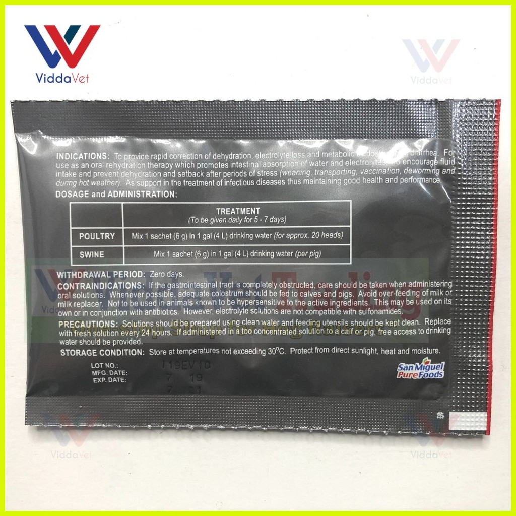 Viddavet-24 packs / 1 box Elec-V Sachet (6 grams each) | Shopee Philippines