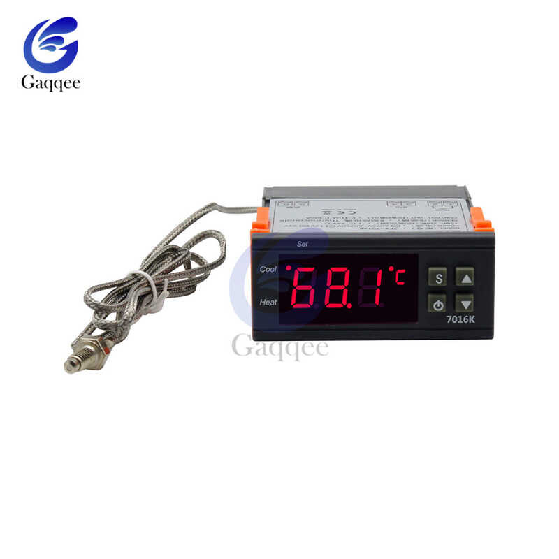 ZFX-7016K Digital Temperature Controller Thermostat Switch Thermometer 12/24/220V Thermoregulat ...