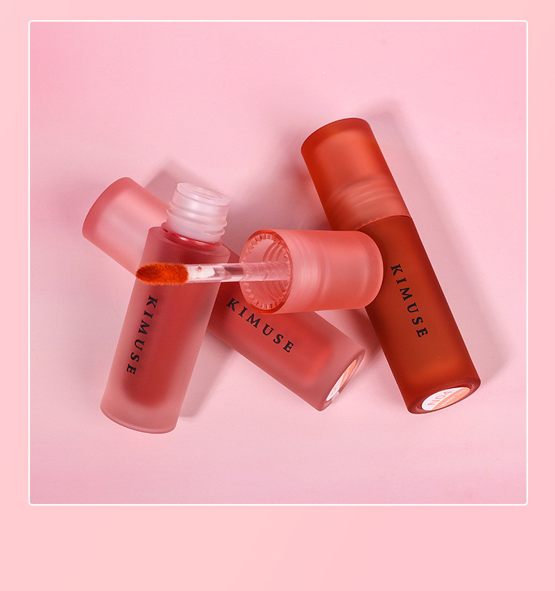 KIMUSE Water Tint Lip Glaze 13 Colors Waterproof Long Lasting Matte ...